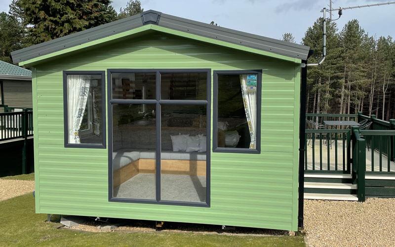 1 Elm Gardens : 2 Bedroom Caravan Hexham - Red Kite Caravan Holidays ...