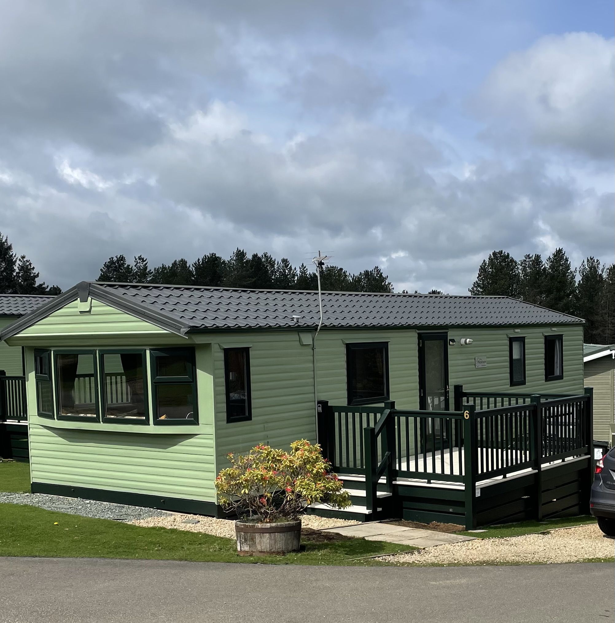 Holiday Caravans Northumberland - Red Kite Caravan Holidays Slayley ...